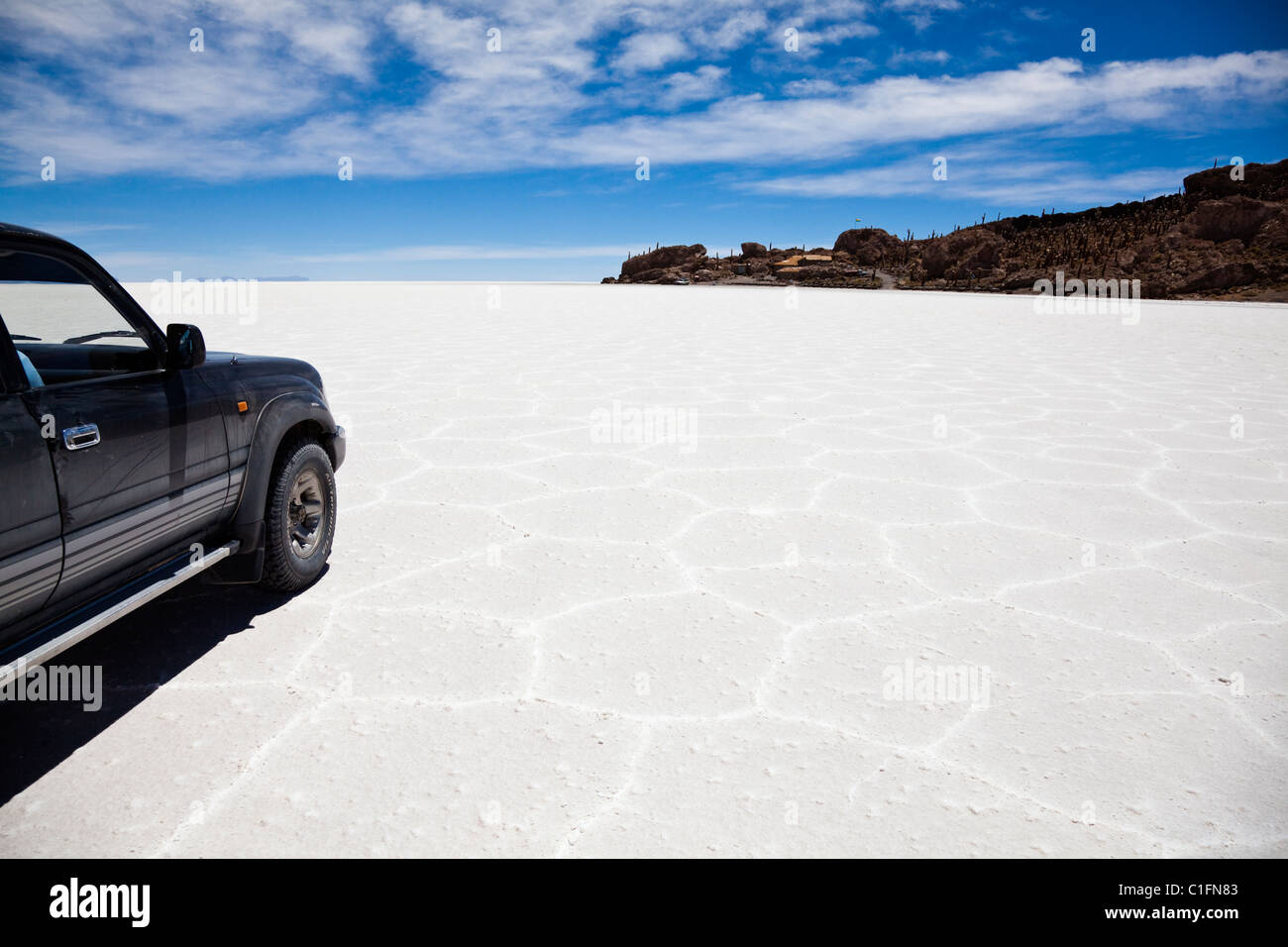Salt flats car hi-res stock photography and images - Alamy