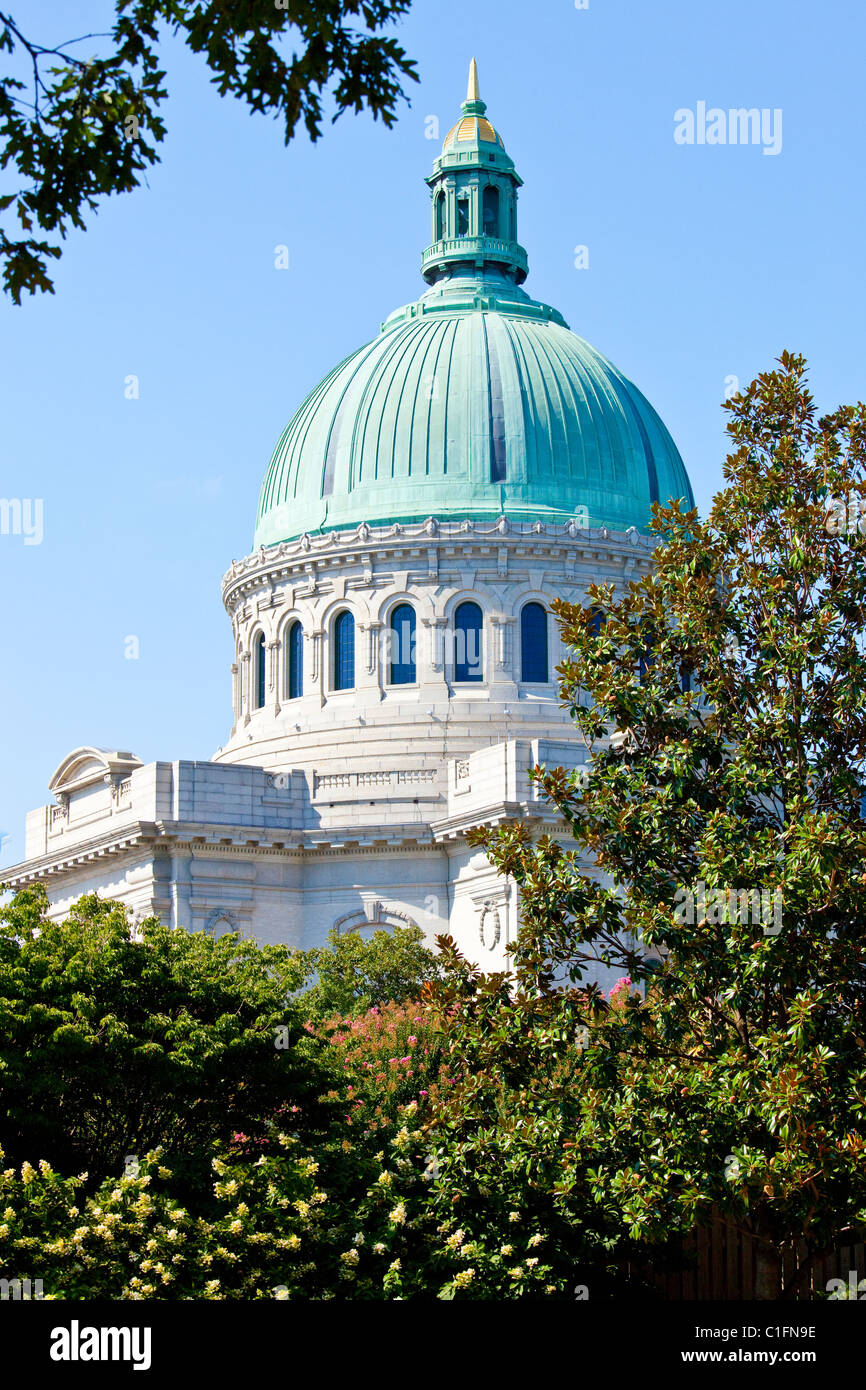 US Naval Academy Chapel, Annapolis, Maryland Stock Photo - Alamy