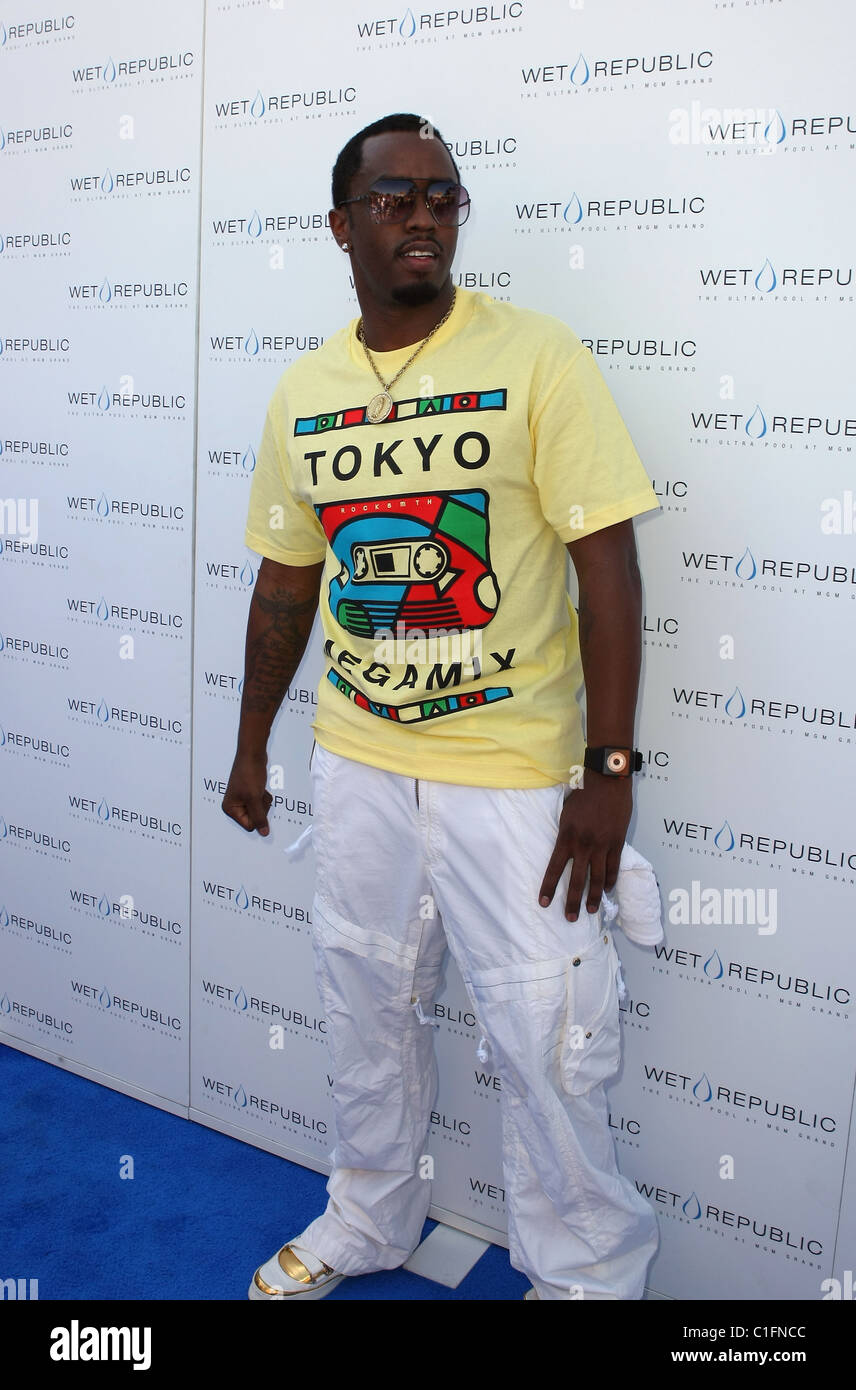 Sean Combs aka Diddy hosts 'The Ultimate Day Life Affair' at MGM Grand ...