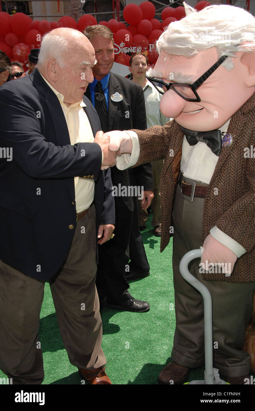 Ed Asner and Carl Fredericksen Los Angeles Premiere of 'Up' held at The ...