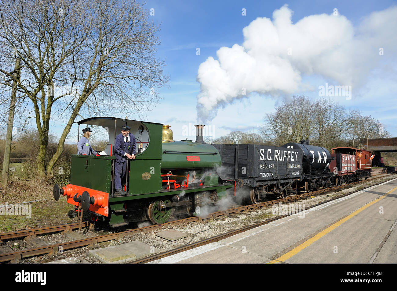 taffy thomas the tank engine open day midland railway centre Derbyshire ...