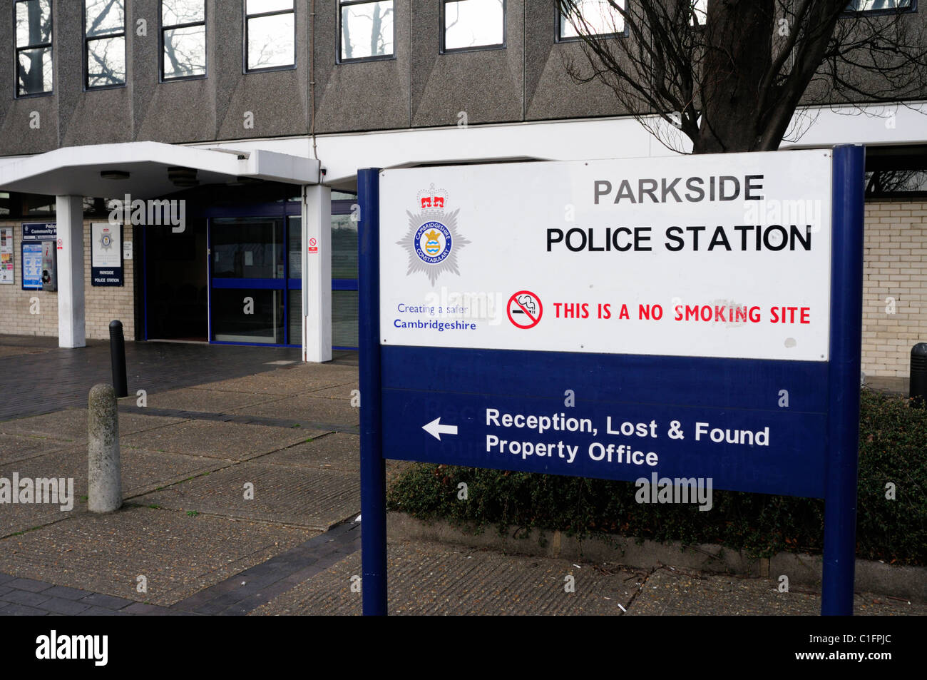 Parkside Police Station, Parkside, Cambridge, England, Uk Stock Photo ...