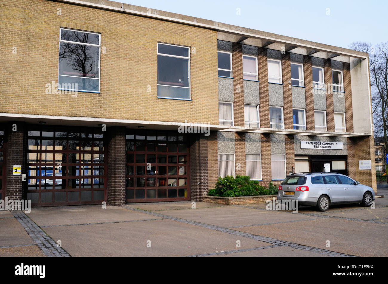 Cambridge Community Fire Station, Parkside, Cambridge, England, UK ...