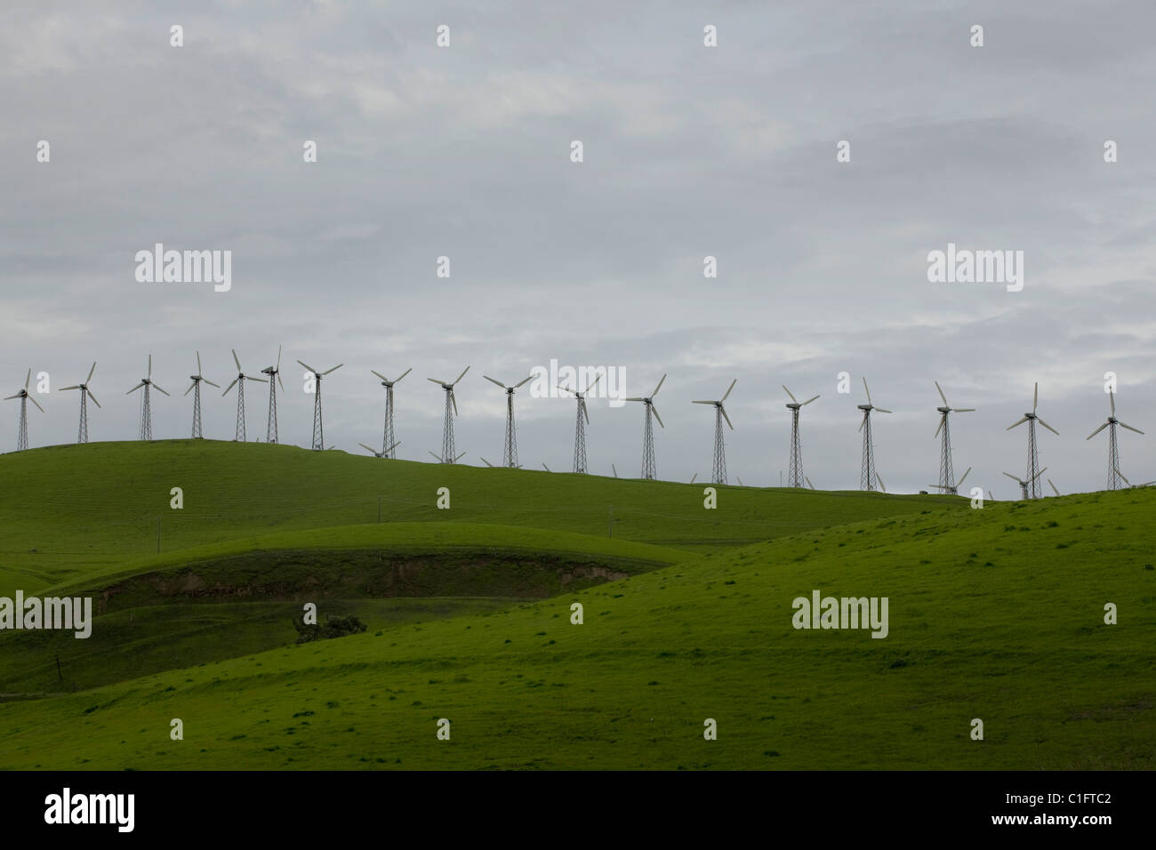 Wind farm altamont pass california hi-res stock photography and images ...