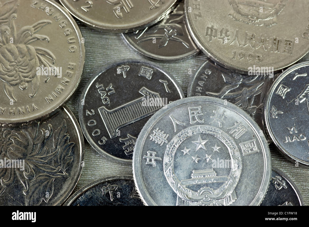 Chinese coin currency hi-res stock photography and images - Alamy