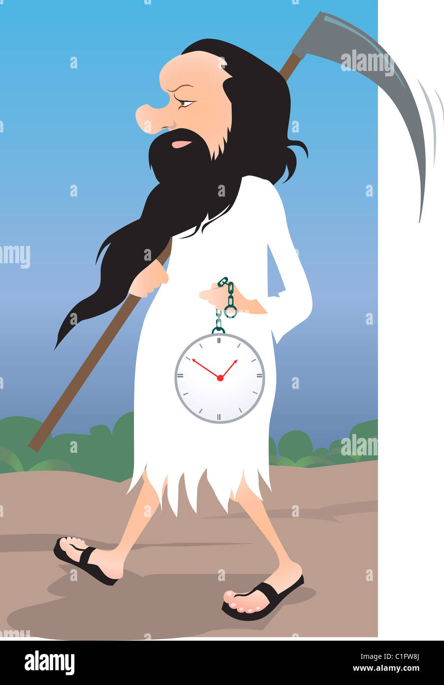 Vicar cartoon hi-res stock photography and images - Alamy