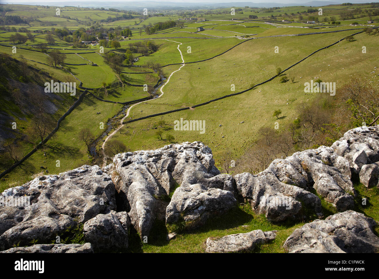 Malham village hi-res stock photography and images - Alamy