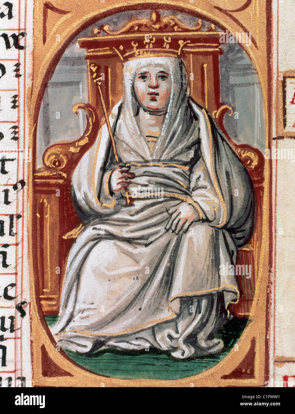 Urraca of Leon and Castile (1079–1126). Queen regnant of León, Castile ...