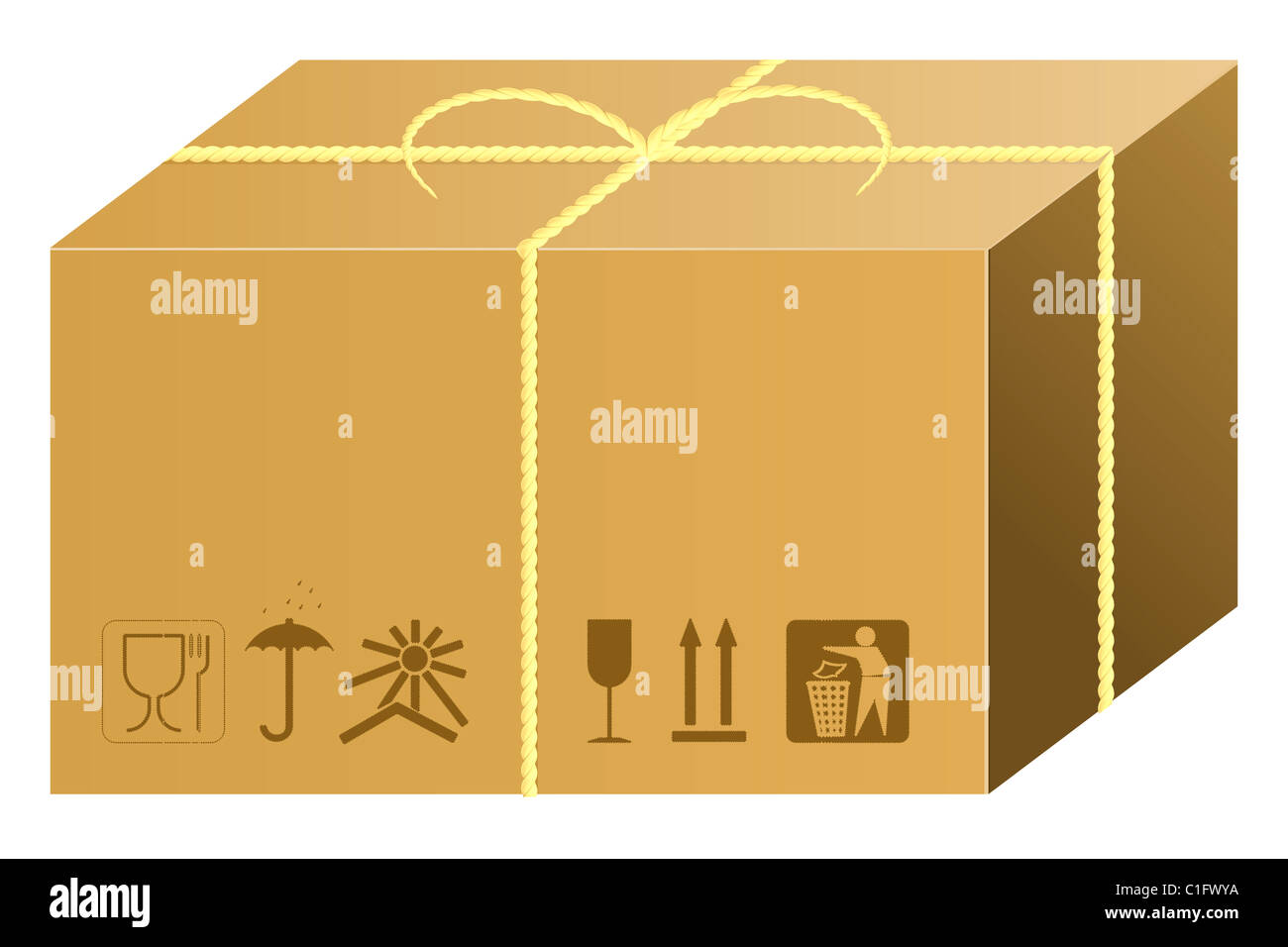 Federal express shipping box hi-res stock photography and images - Alamy