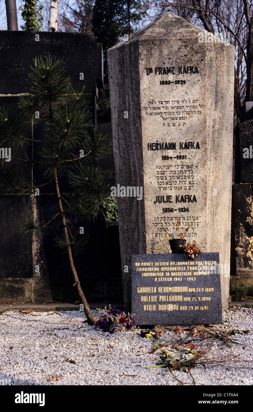 Franz kafka tomb hi-res stock photography and images - Alamy