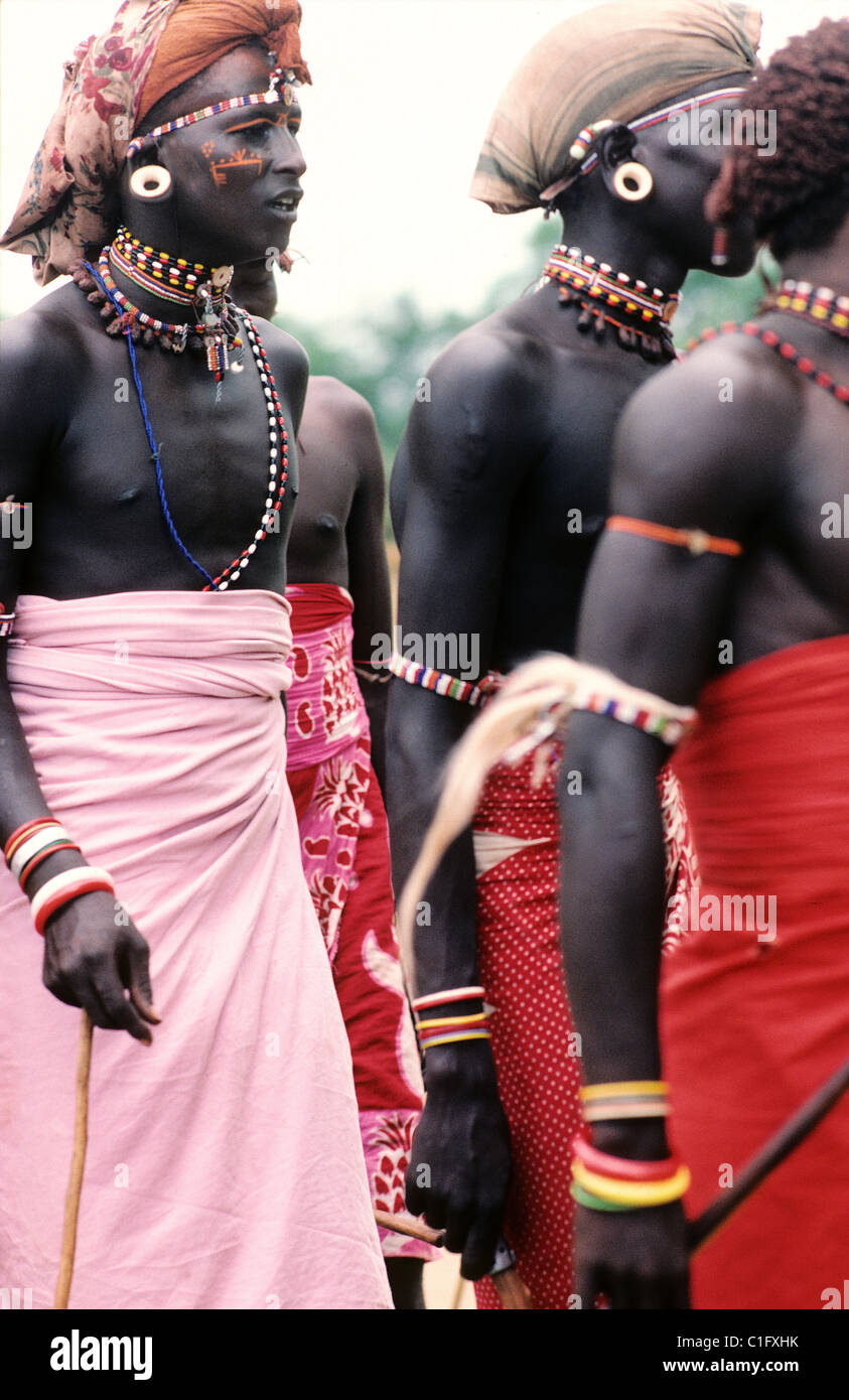 Kenya, Masai Mara National Park, Masai tribe Stock Photo - Alamy