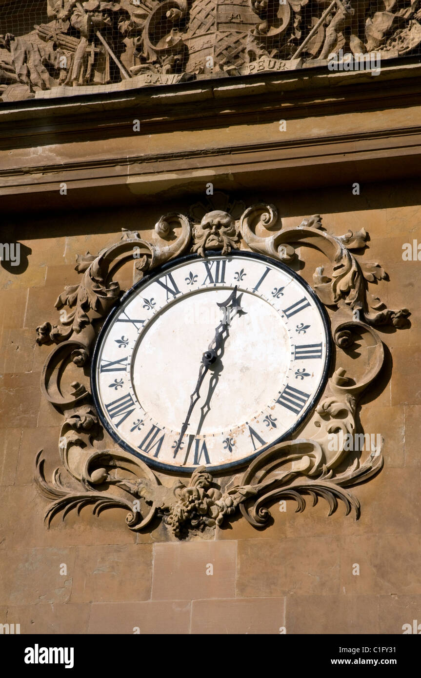 clock face,industrial museum,wollaton park,nottingham Stock Photo - Alamy