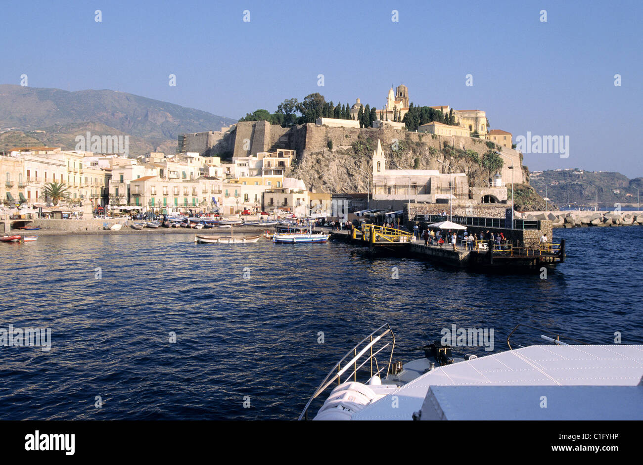 The fortress of lipari hi-res stock photography and images - Alamy
