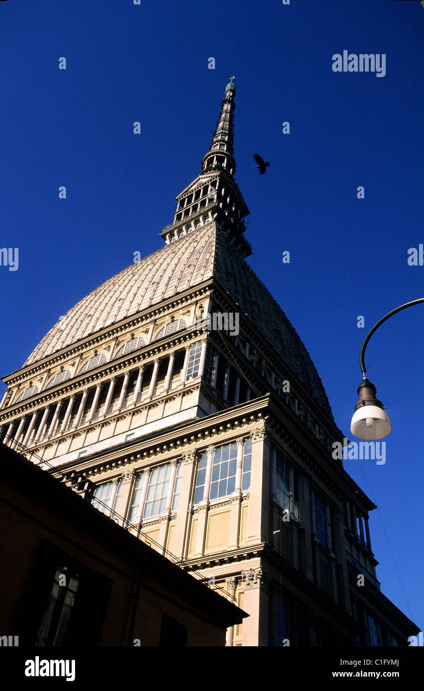 Italy, Turin, the Antonelliana Mole which houses the museum of the ...