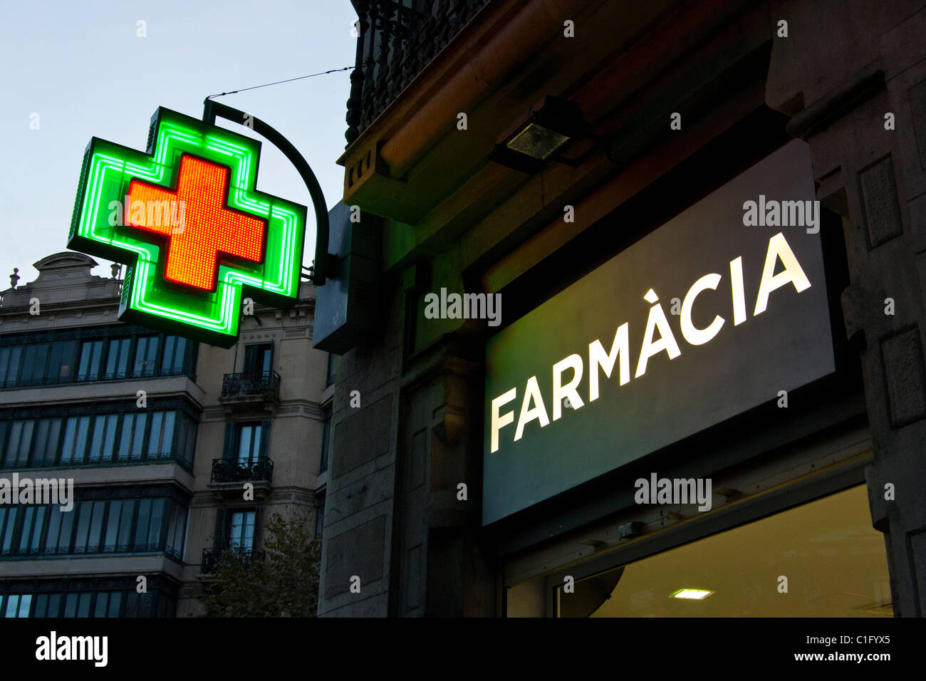 Pharmacy led sign hi-res stock photography and images - Alamy