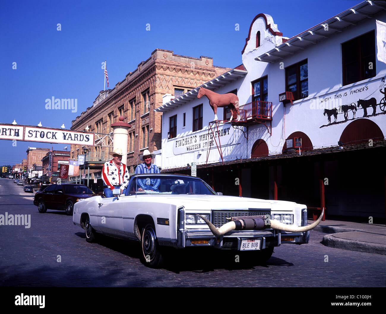 United States, Texas, Forth Worth, Stockyards celebration Stock Photo ...