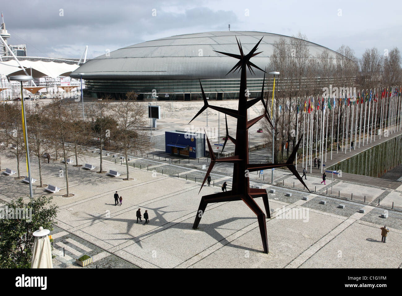 Lisbon travel tourism portugal expo 98 sculpture oriente hi-res stock ...