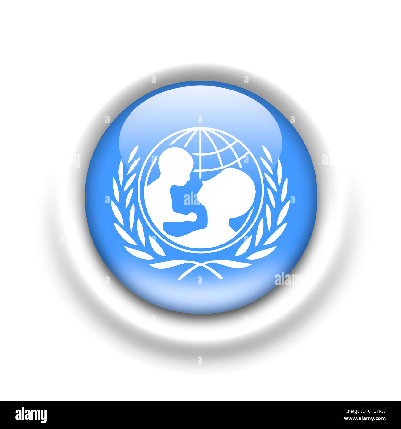 Unicef flag Cut Out Stock Images & Pictures - Alamy