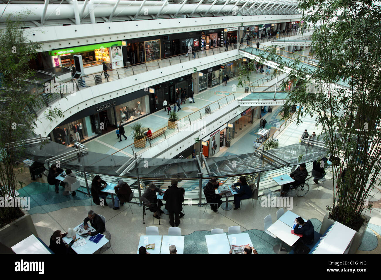 Vasca da Gama Mall, Oriente, Lisbon Stock Photo - Alamy