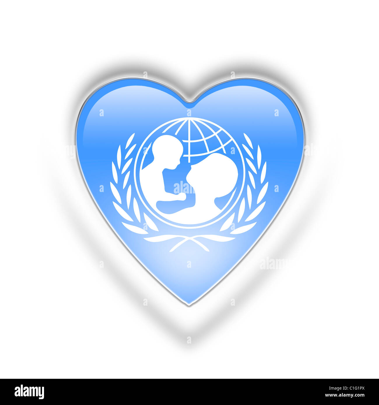 Unicef flag Cut Out Stock Images & Pictures - Alamy