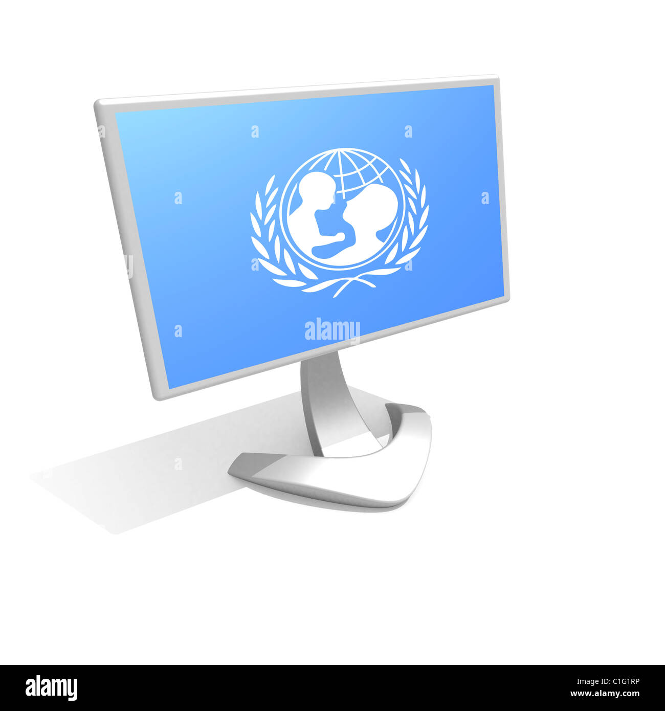 Unicef flag Cut Out Stock Images & Pictures - Alamy
