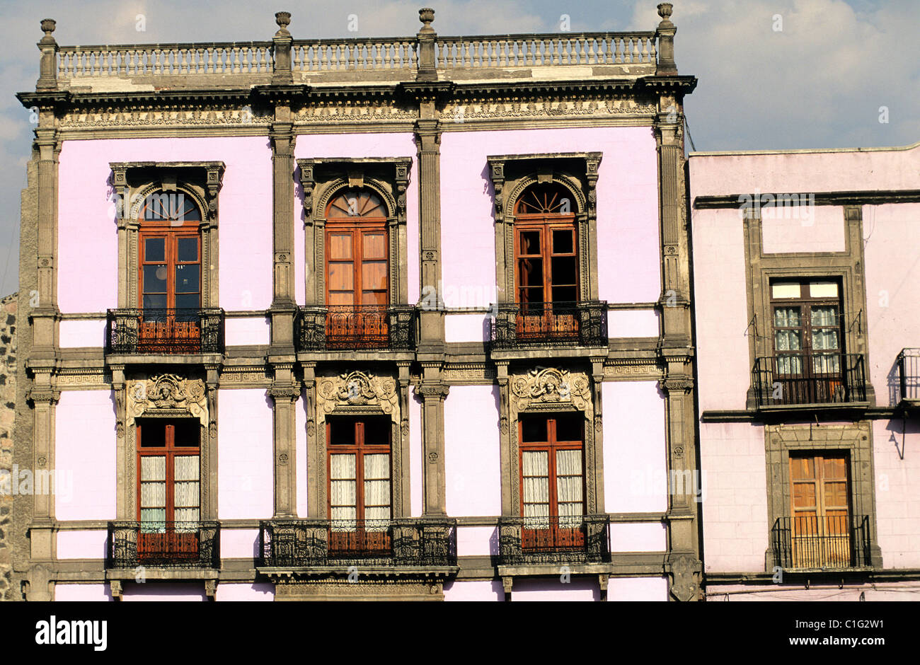 Mexico, Federal District, Mexico City, Moneda street, Colonial ...