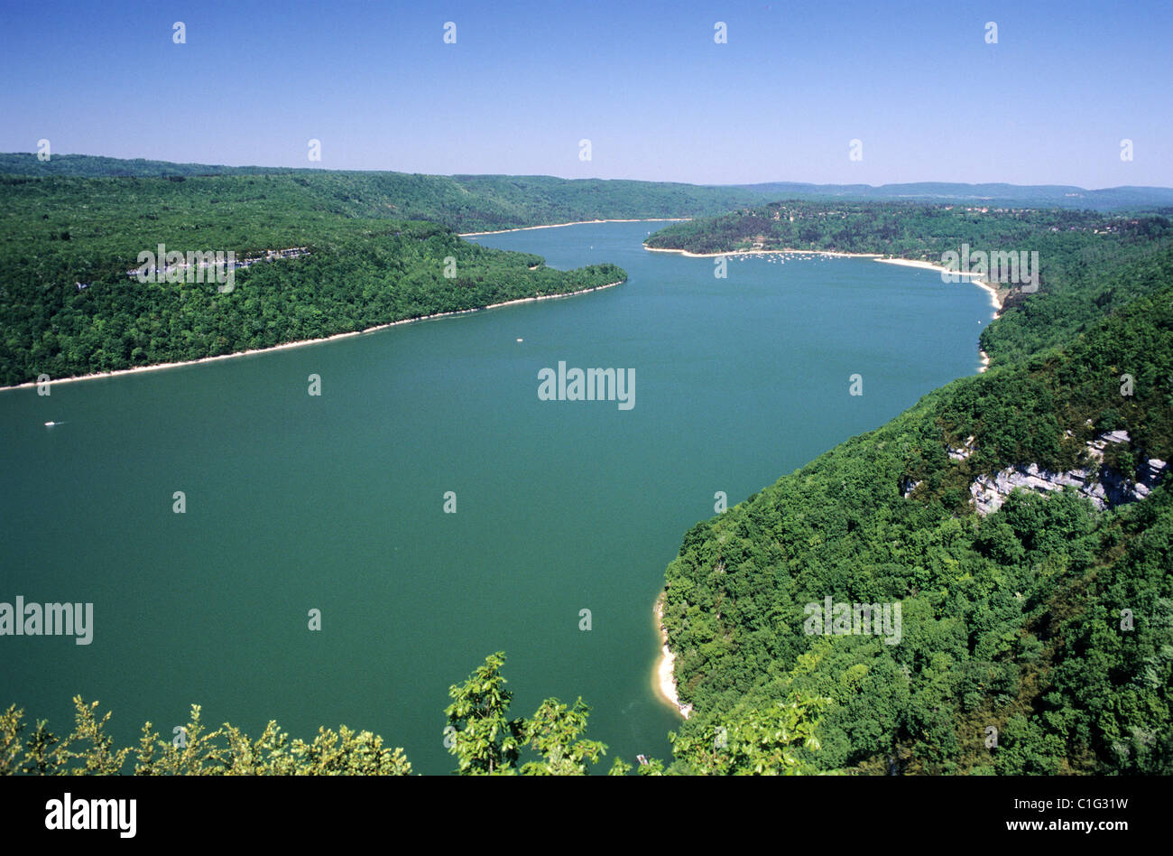 Lake vouglans hi-res stock photography and images - Alamy