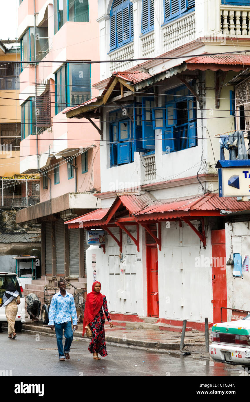 heritage buildings dar es salaam tanzania Stock Photo - Alamy