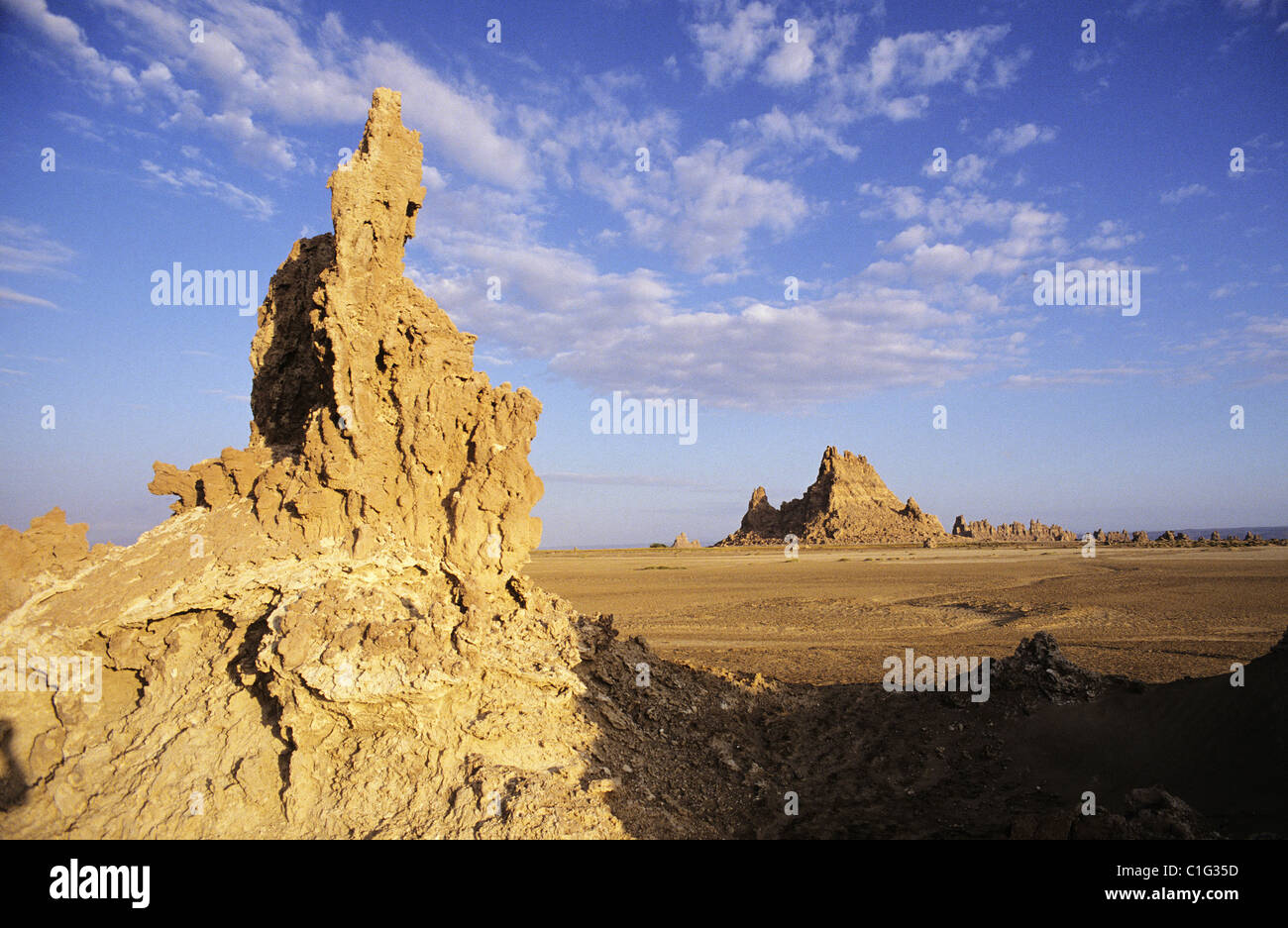 Republic of Djibouti, Abbe lake Stock Photo - Alamy