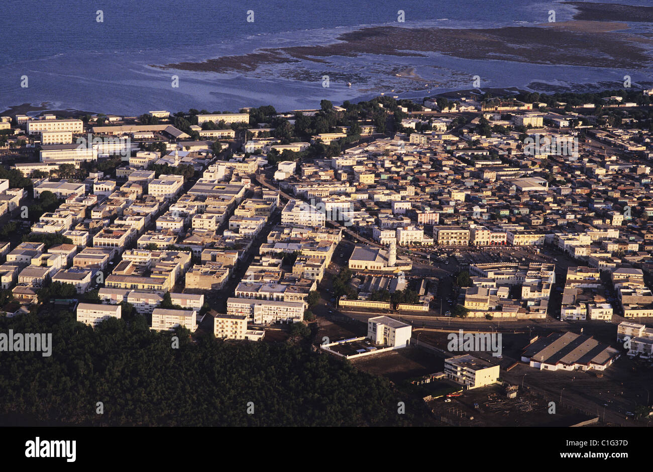 Djibouti City Aerial View