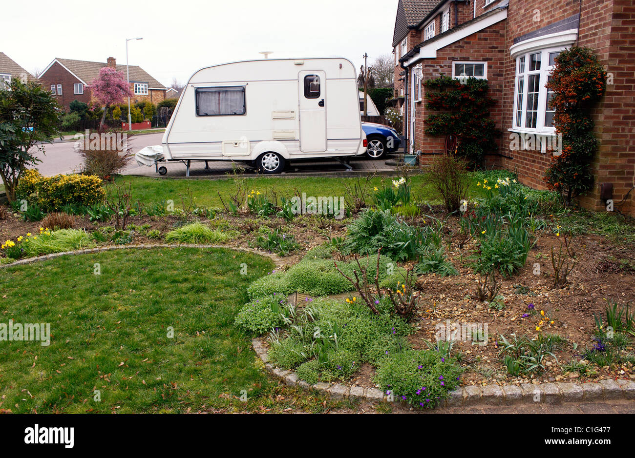 Front Garden Parking Stock Photos & Front Garden Parking Stock Images ...