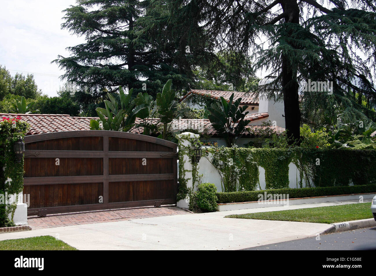 The Toluca Lake home of George Lopez Los Angeles, California - 23.05.09 ...