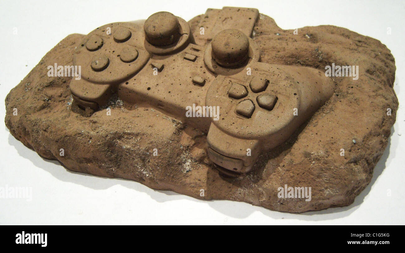 FOSSIL THIS ABOUT? Artist Christopher Locke has a new take on an old ...
