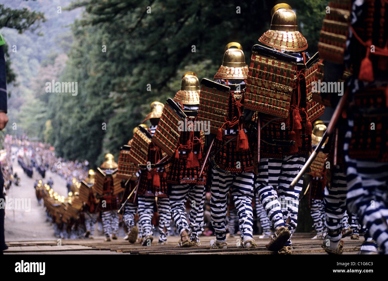 Japan, Nikko, 1000 samurais festival Stock Photo - Alamy