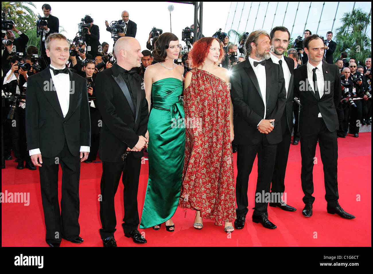 Anna Mouglais, Jan Kounen and Mads Mikkelsen 2009 Cannes International ...