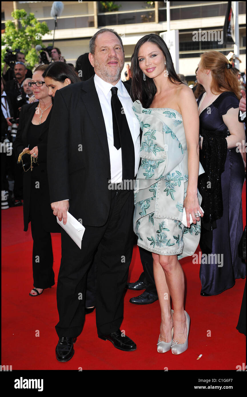 Harvey Weinstein and Georgina Chapman 2009 Cannes International Film ...