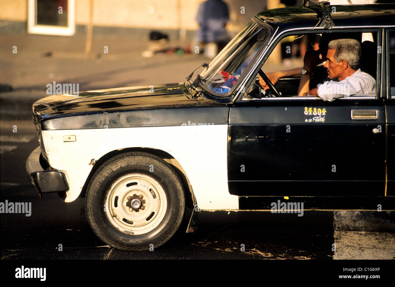 Egypt, Cairo, a taxi driver Stock Photo - Alamy
