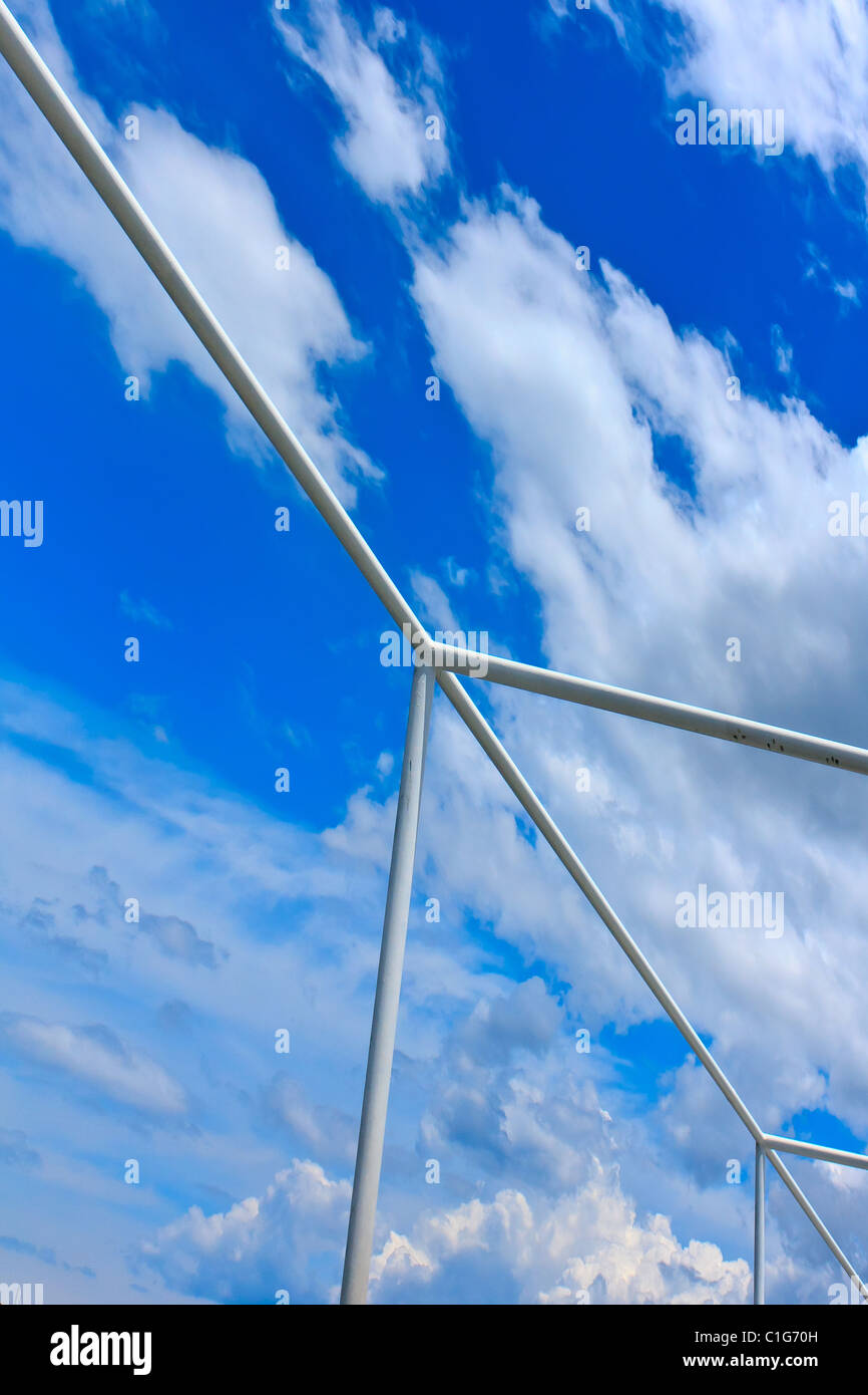 The sky of Greece, clouds and blue Stock Photo - Alamy