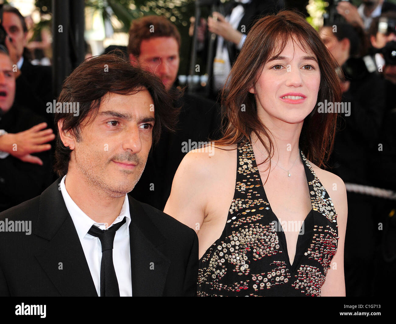 Charlotte gainsbourg and yvan attal hi-res stock photography and images ...