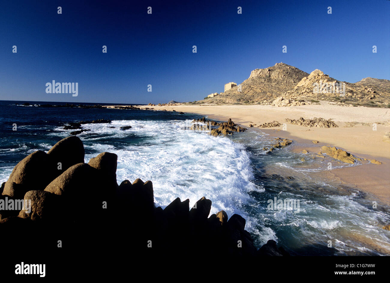 Mexico, Baja California state, Santa Maria Bay is one of the most ...