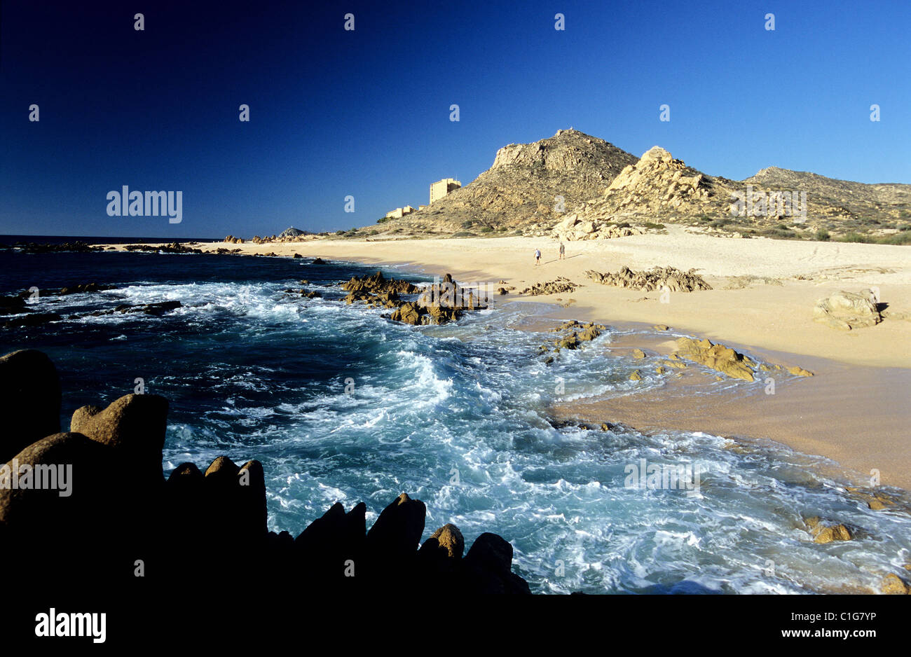 Mexico, Baja California state, Santa Maria Bay is one of the most ...