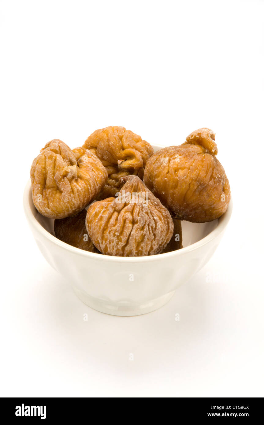 Sweet dried figs in Cut Out Stock Images & Pictures - Alamy