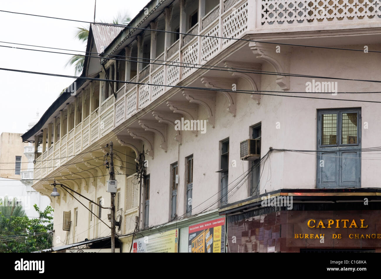 colonial building, dar es salaam, tanzania Stock Photo - Alamy