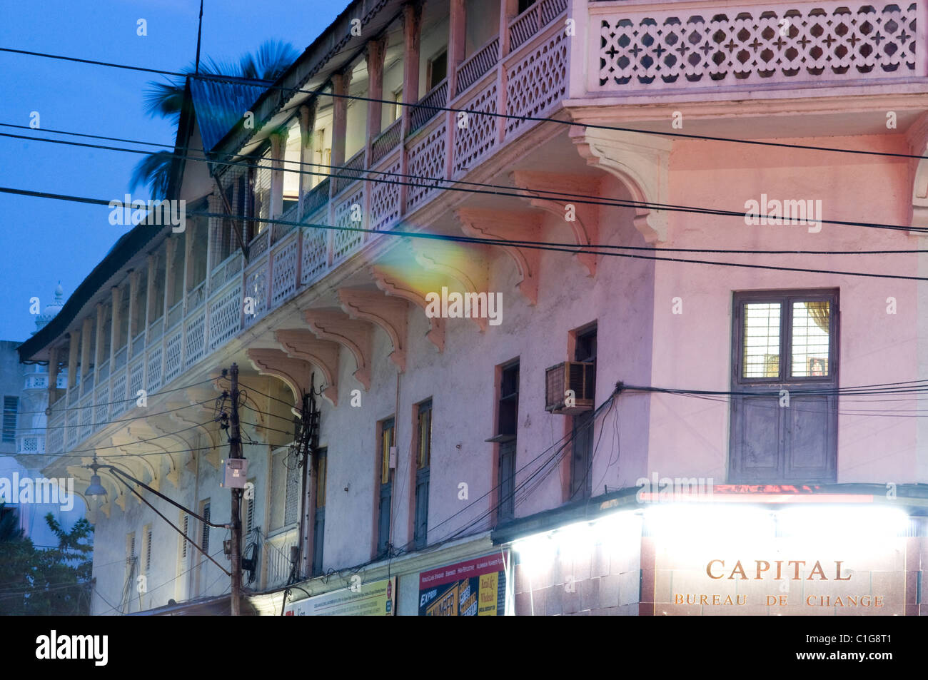 colonial mansion, dar es salaam, tanzania Stock Photo - Alamy