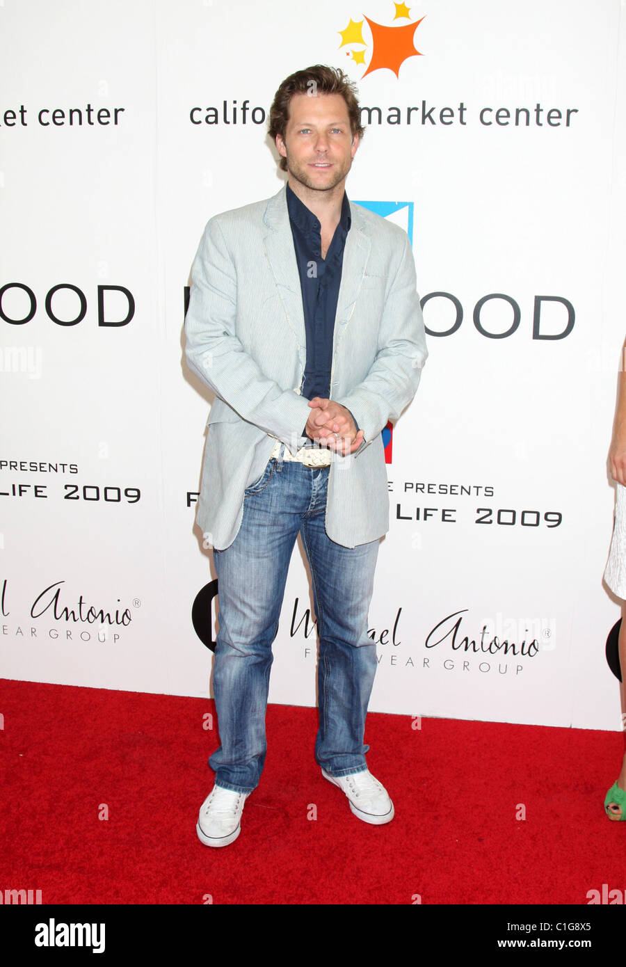 Jamie Bamber Fashion For Life 2009 held at The California Market Center ...