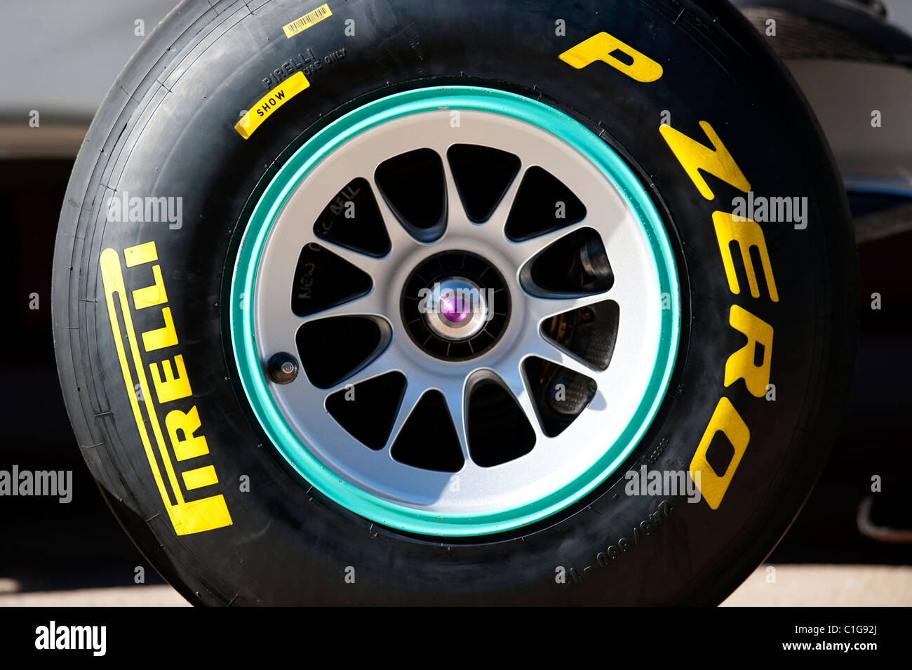 Pirelli tires formula 1 hi-res stock photography and images - Alamy