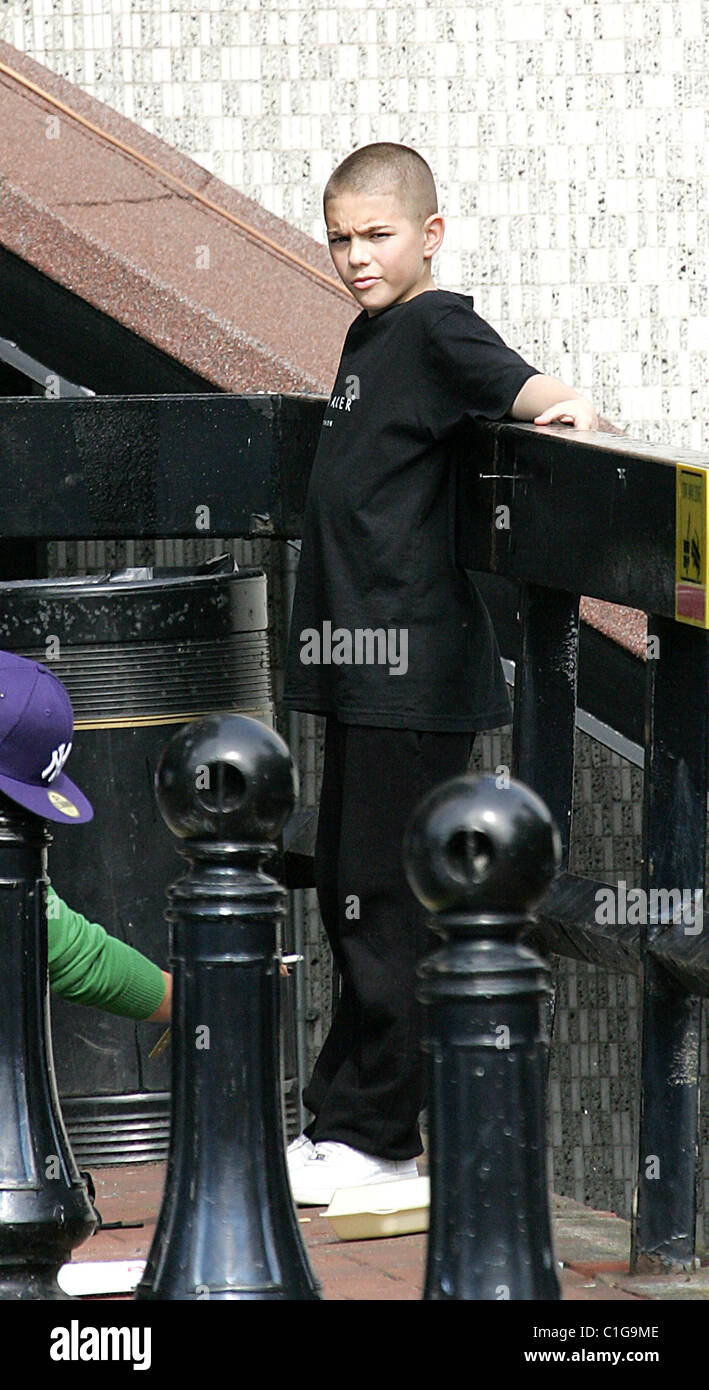 Britain's Got Talent' contestants Aidan Davis outside his hotel London ...