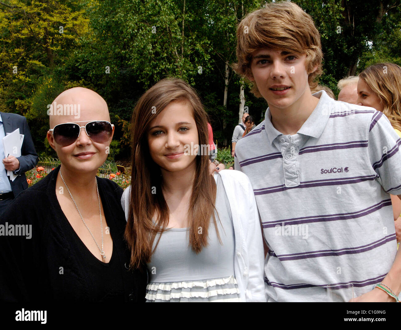 Gail Porter, Maddie Duggan and Tom Law attend the 'National Family Week ...