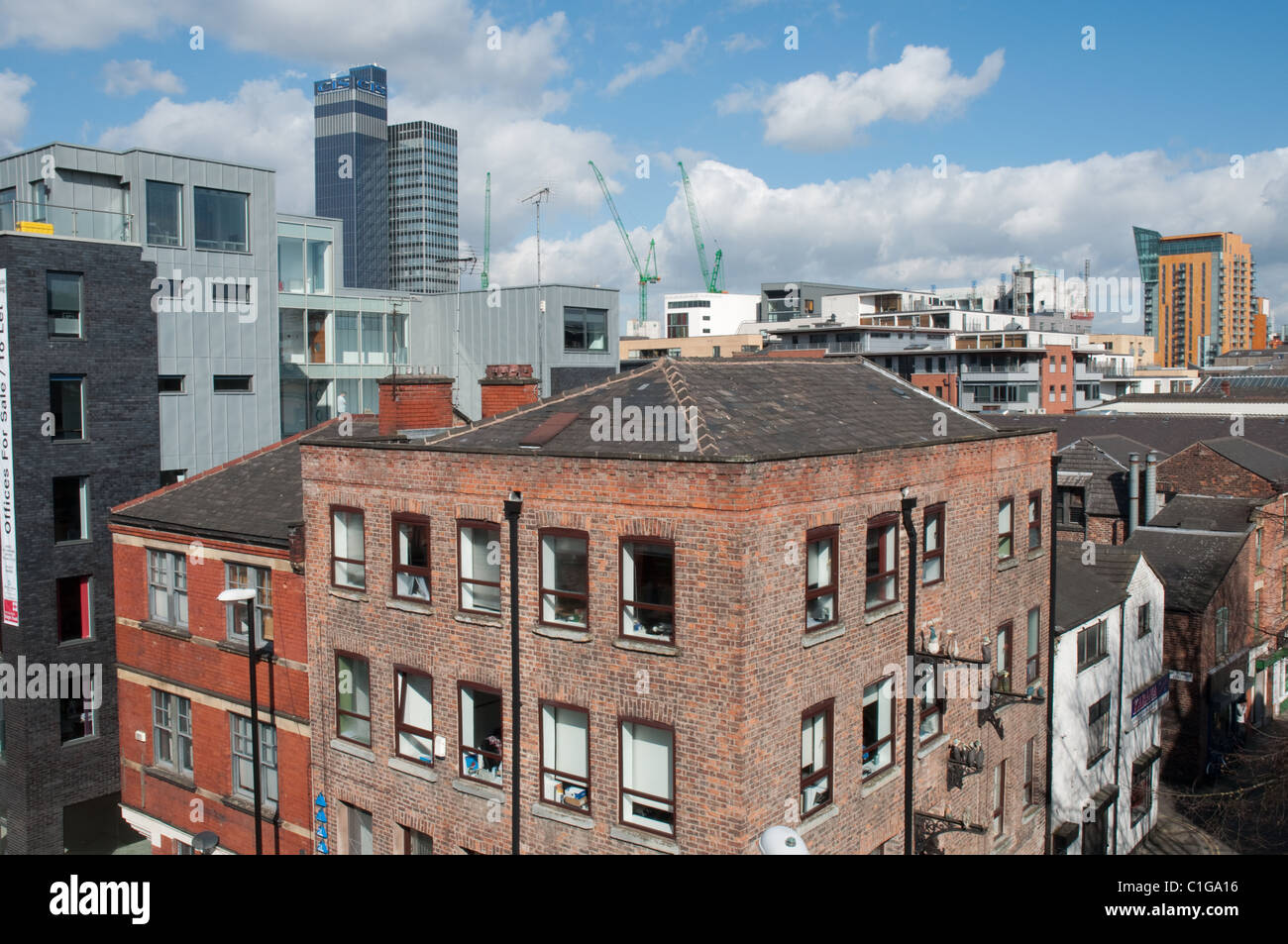 Manchester Northern Quarter Building Stock Photos & Manchester Northern ...