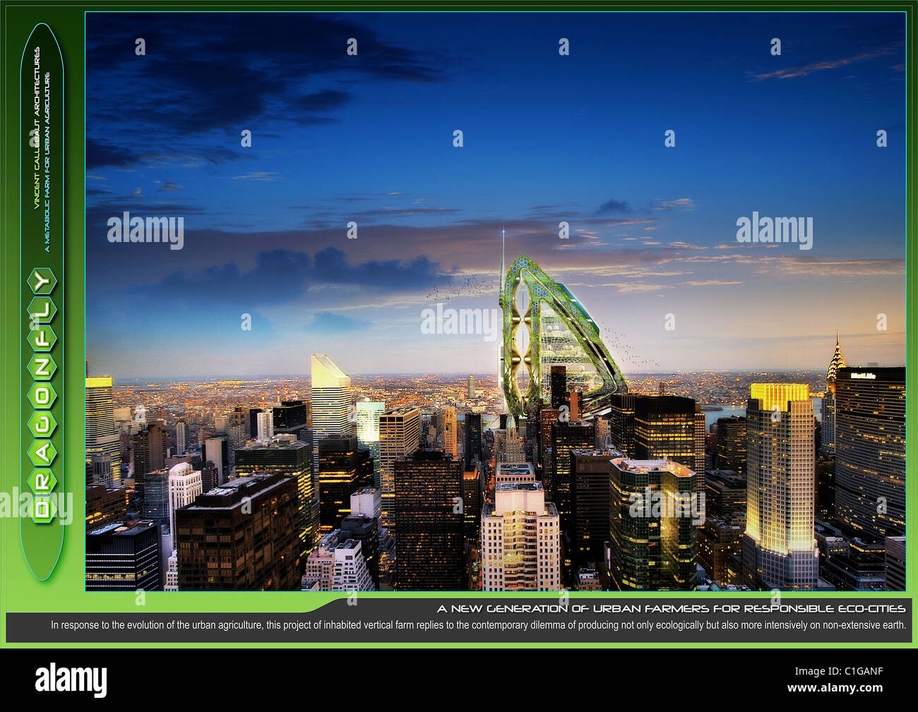 SKY HIGH VEG Architects are hoping to light up New York City's skyline ...